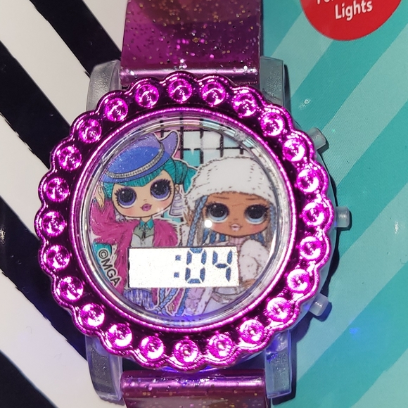 L.O.L. Surprise! | Accessories | Lol Surprise Omg Flashing Lcd Watch ...